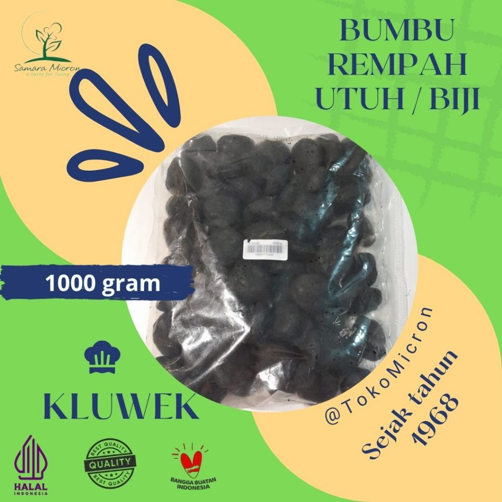 Jual Samara Micron - Kluwek / Picung Kupas - 1000 gr | Shopee Indonesia