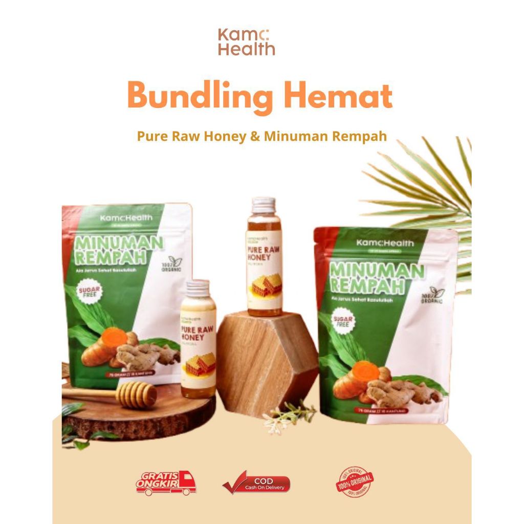 Jual Kamahealth Minuman Rempah dan Madu Murni 100% Asli Alami ...