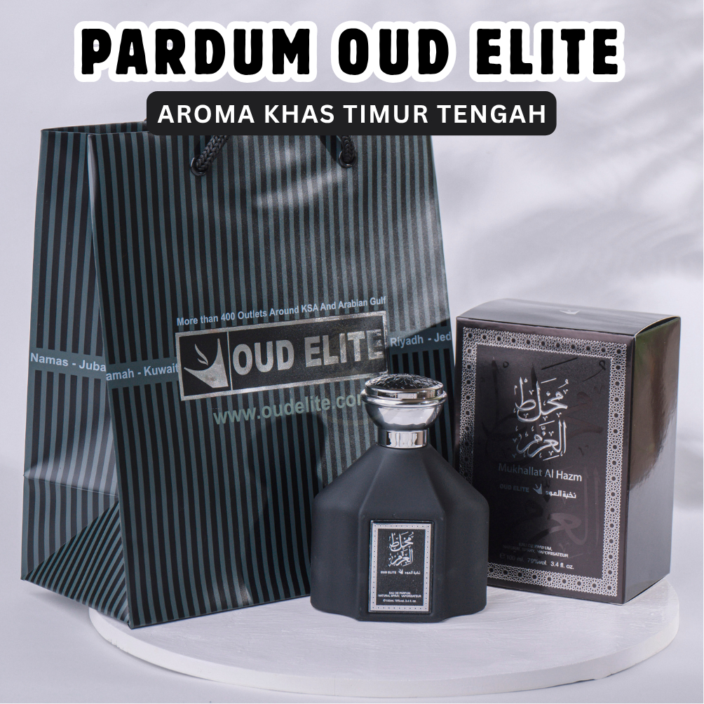 Jual Parfum Oud Elite Mukhallat Al Hazm impor Saudi / Parfum Premium 100ml | Shopee Indonesia