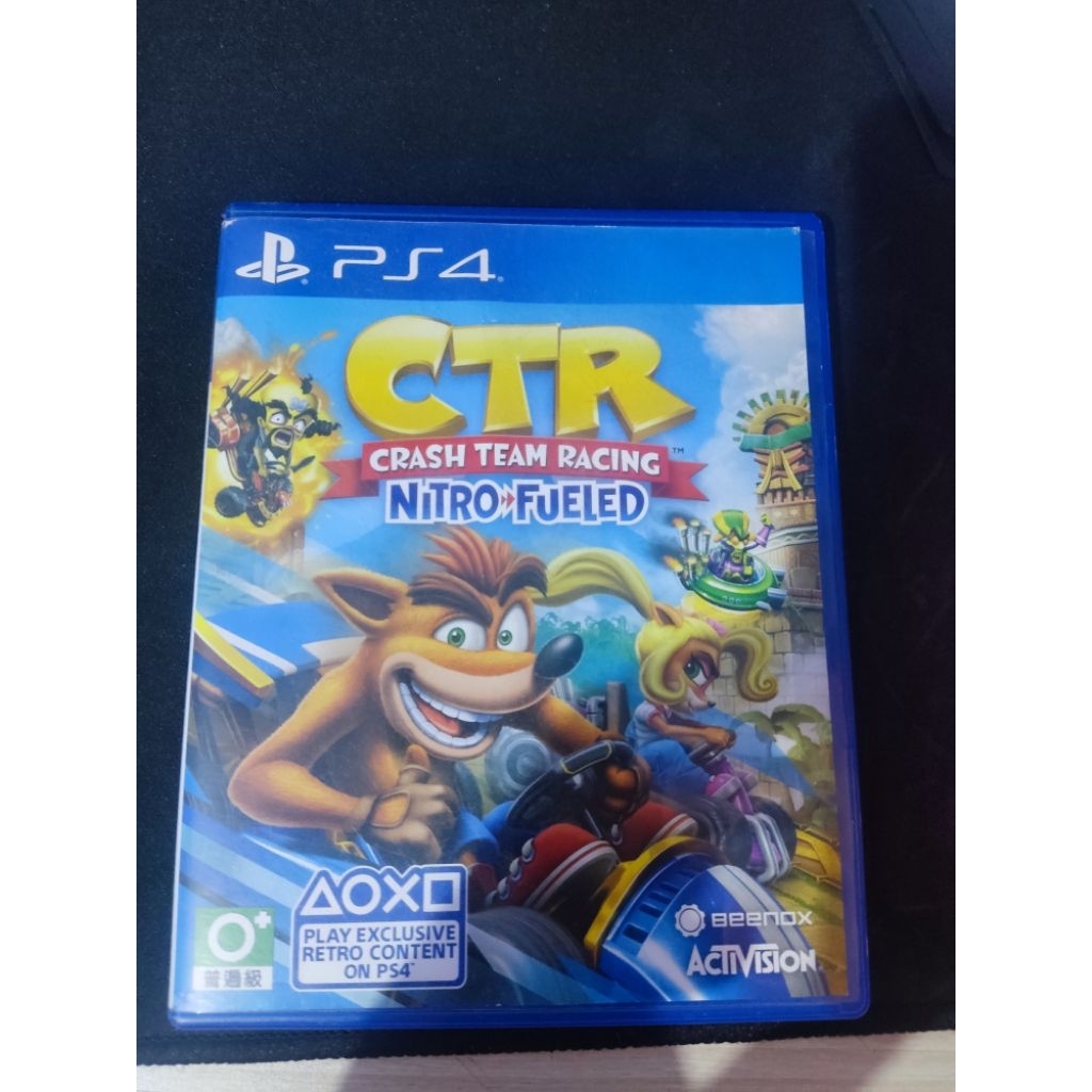 Jual BD kaset CTR: Crash Team Racing Nitro Fueled PS 4 second | Shopee ...