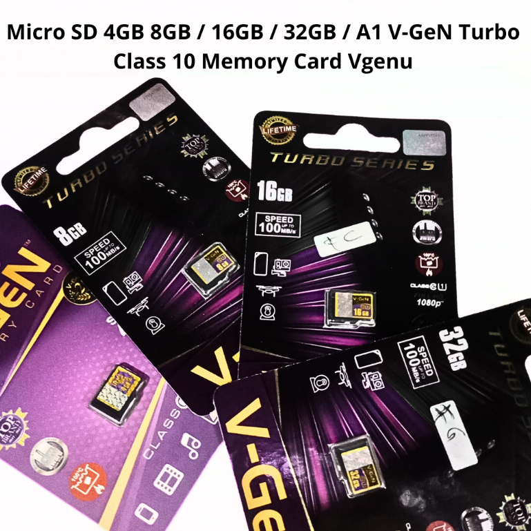Jual memori SD V-GEN 4GB 8GB 16GB 32GB Class 6 class 10 Vgen Original ...