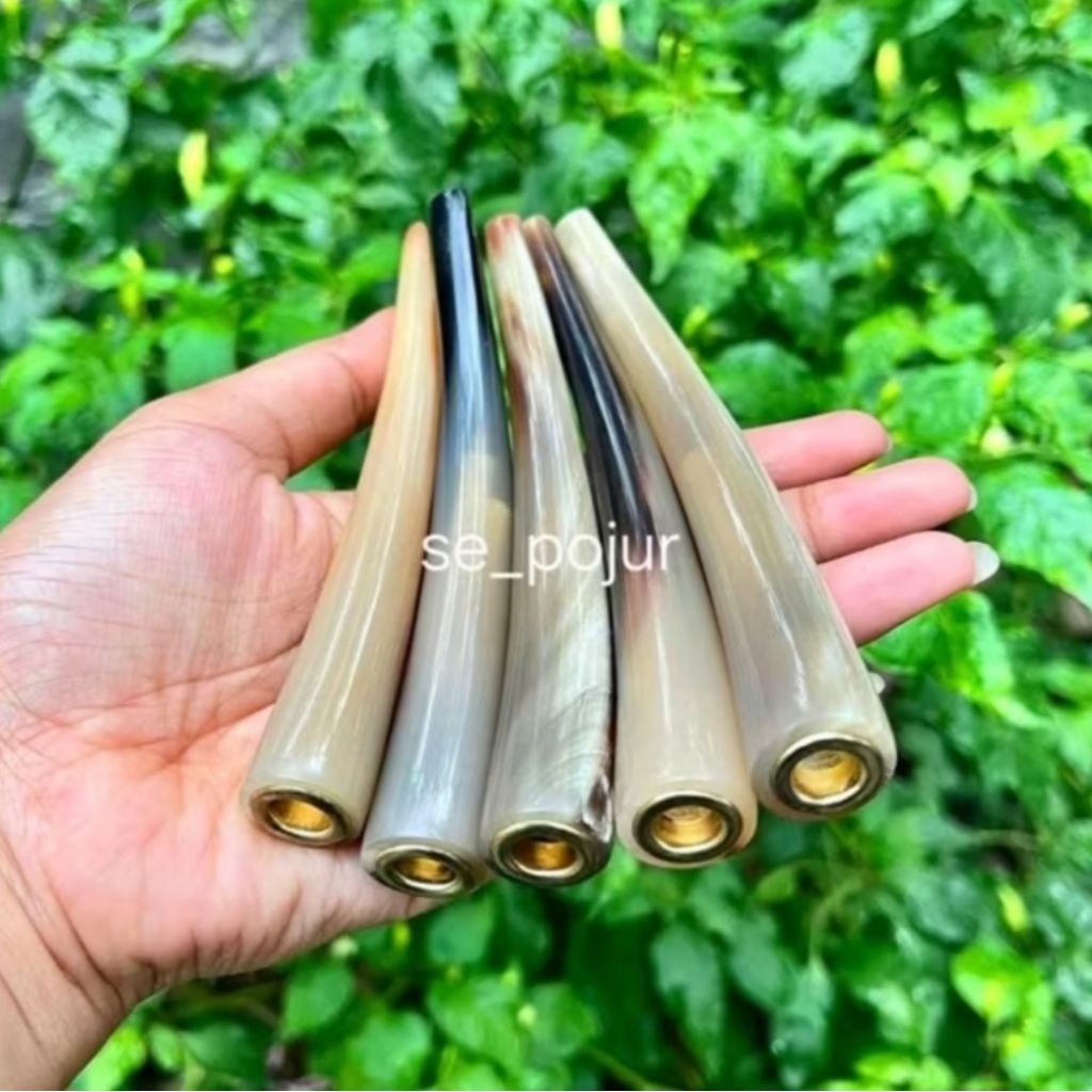 Jual Once Pipa Pipo Bahan Tanduk Kerbau Banyak Variasi Macamnya Bukan ...
