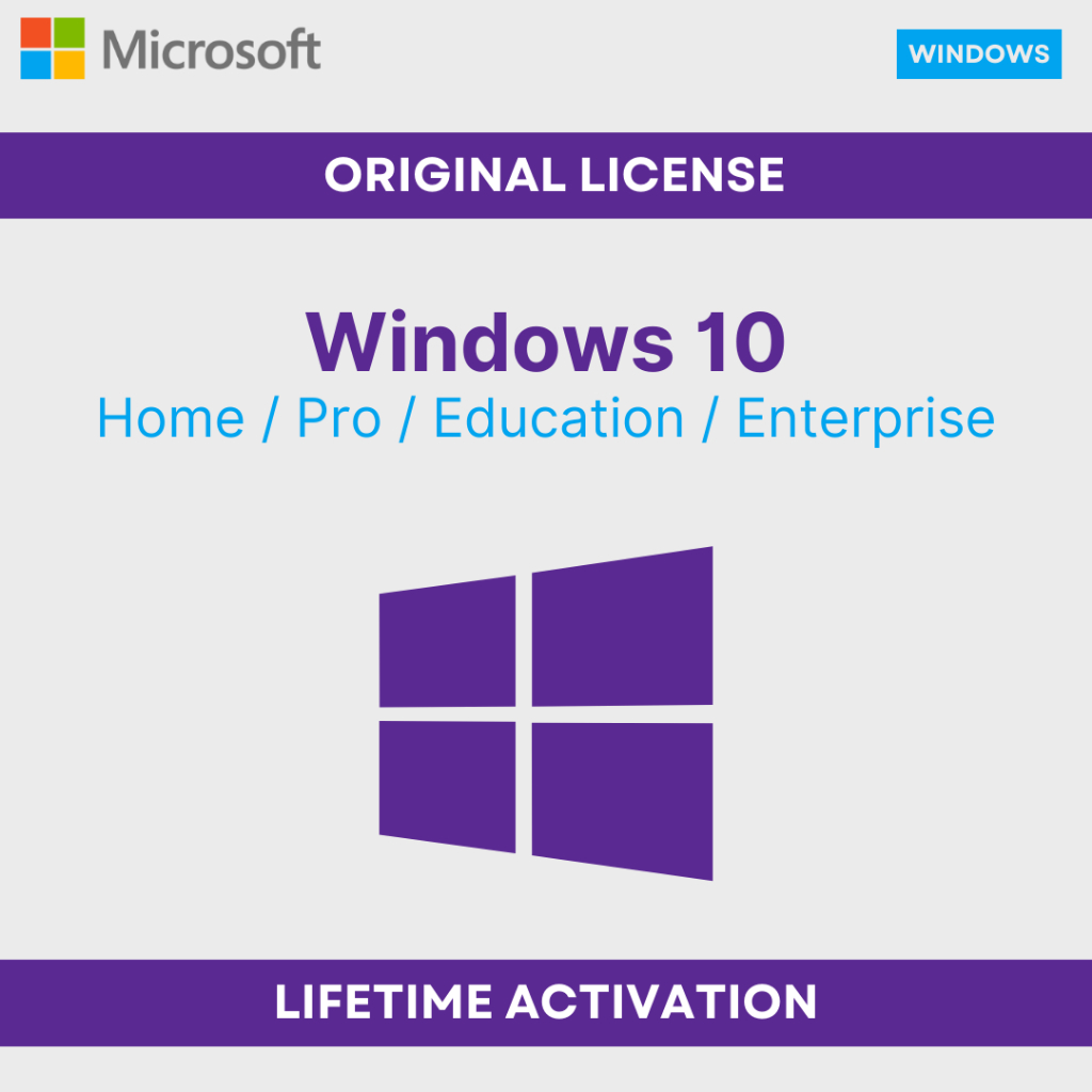 Jual Windows 10 Home | Pro | Education | Enterprise Original License - LisensiKey | Shopee Indonesia
