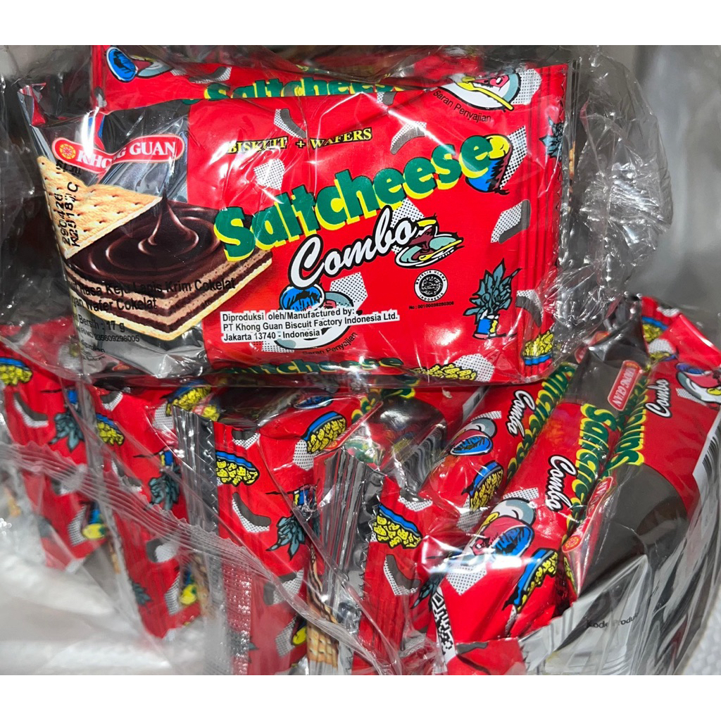 Jual BISKUIT SALTCHEESE SACHET ISI 10 | Shopee Indonesia