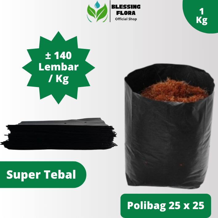 Jual Polibag 25x25 1Kg | Shopee Indonesia