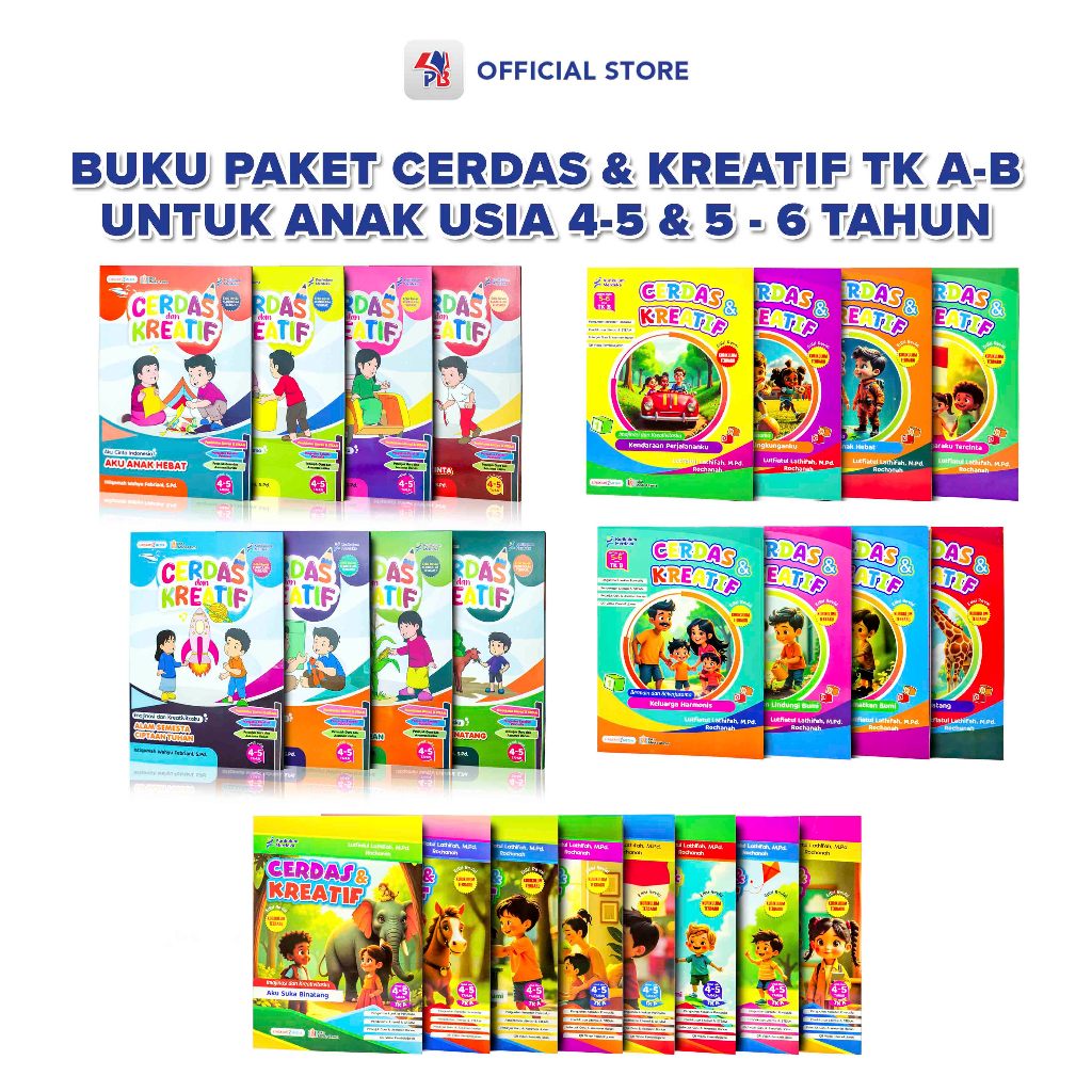 Jual Buku Paket 8 Buku Belajar Anak Paud Usia 4 – 6 / Paket PAUD Cerdas ...