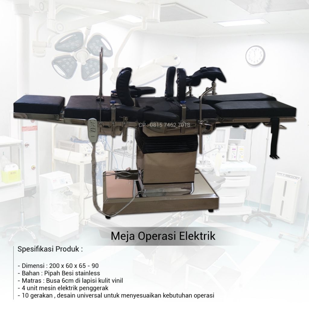 Jual Meja Operasi Elektrik / Electric Operating Table / Meja operasi ...