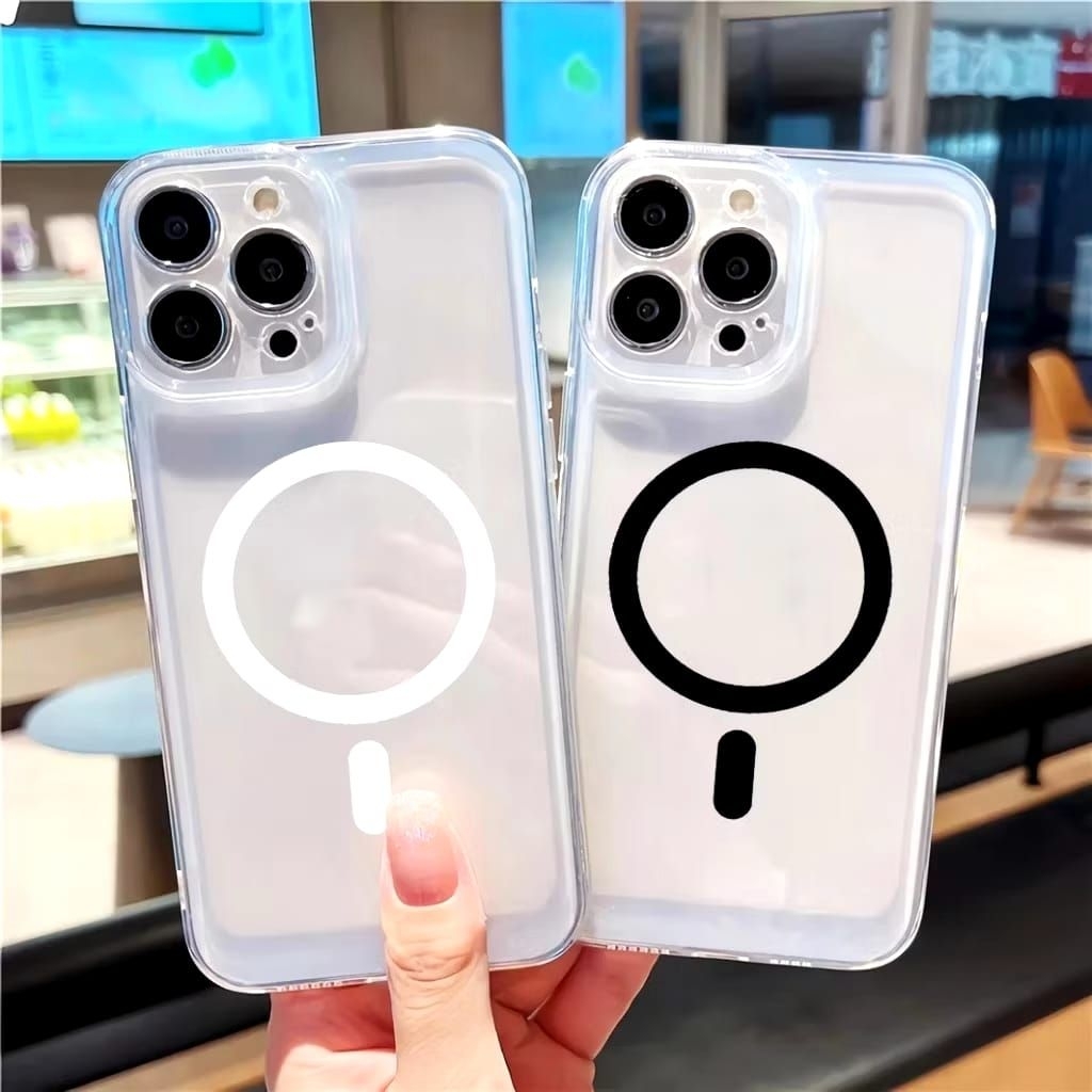 Jual CLEAR CASE MAGSAFE FOR REDMI NOTE 14 4G/5G NOTE 14 PRO PLUS ...