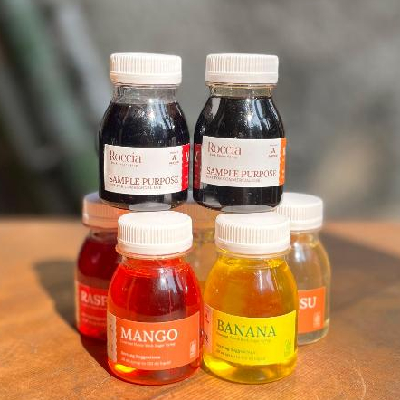Jual All Variant Sample/Tester Roccia Rock Sugar Syrup - Syrup Gula ...