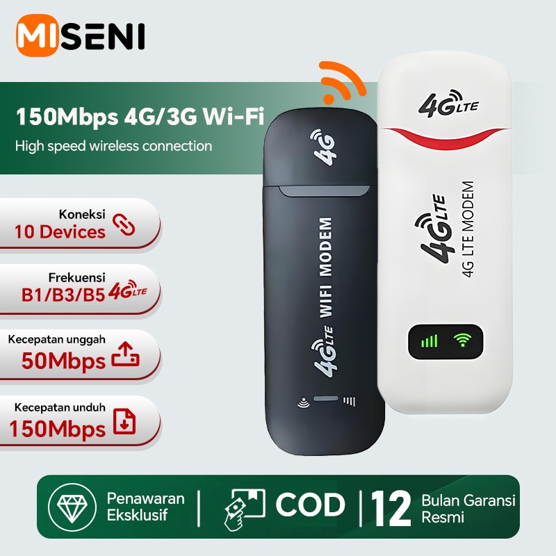 Jual MISENI Modem Wifi USB 4G Portabel Kecepatan 150Mbps Mendukung ...