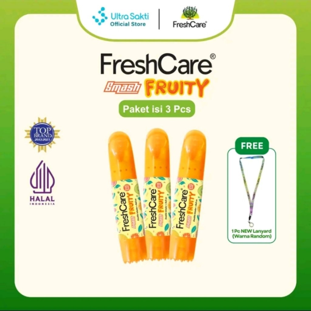 Jual Fresh Care Smash Fruity - Double Inhaler + Kerokan + Roll On ...