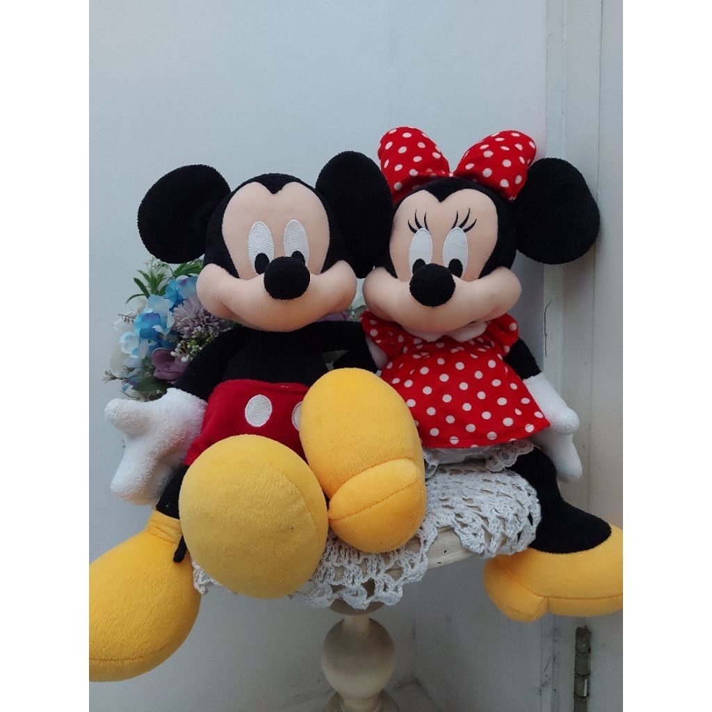 Jual Boneka Mickey Minnie Mouse Mimos Disney Miki Mini Istana Boneka ...