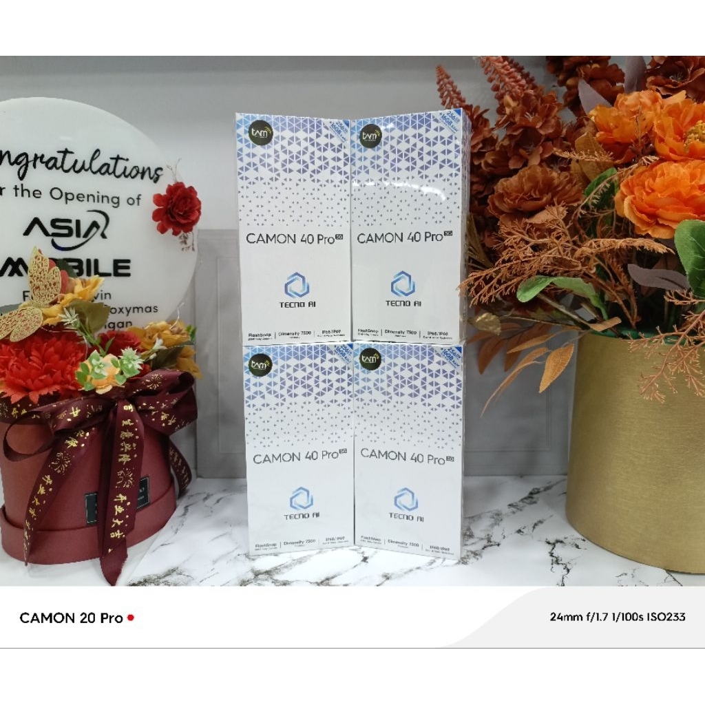 Jual [FLASHSNAP] Camon 40 Pro 5G Ram 8+8 Rom 256 New - Garansi resmi ...