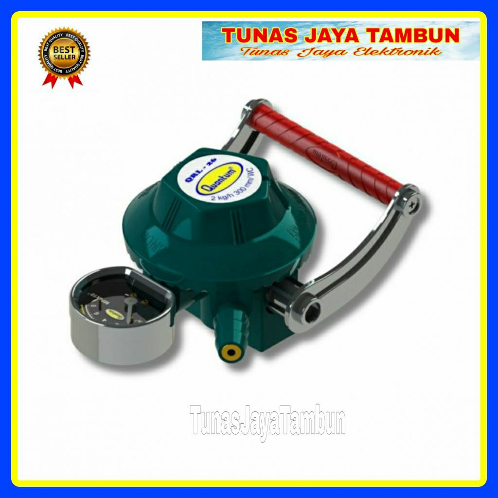 Jual Quantum QRL-26 – Regulator Gas Meter Double Lock / Regulator ...