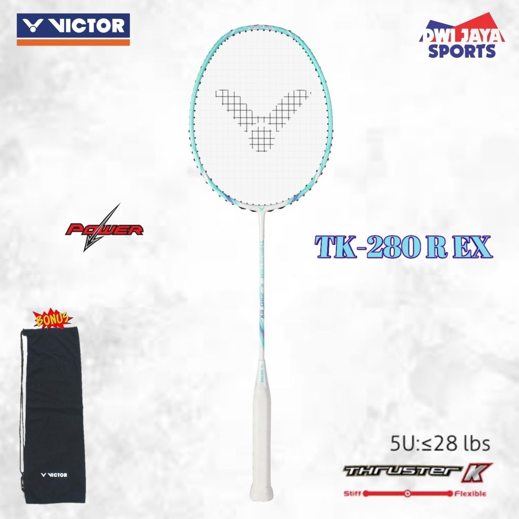 Jual New Raket Badminton Victor THRUSTER K 280 EX R | Raket Victor TK ...
