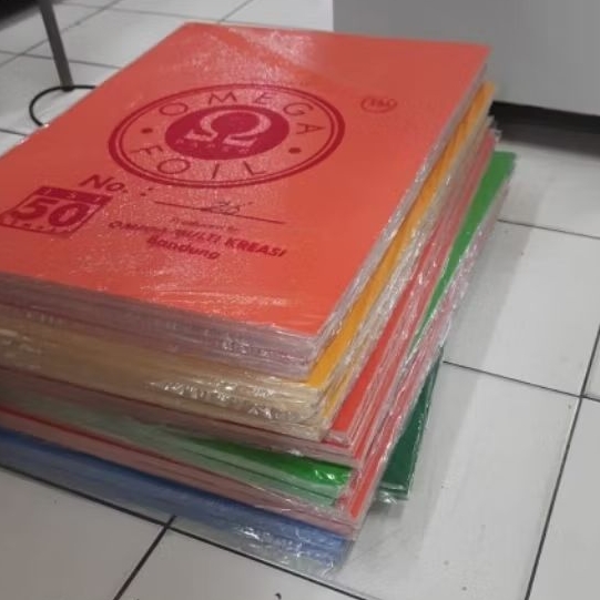 Jual Kertas Sampul Warna Buku Skripsi Omega Foil Karton Cover Omega ...
