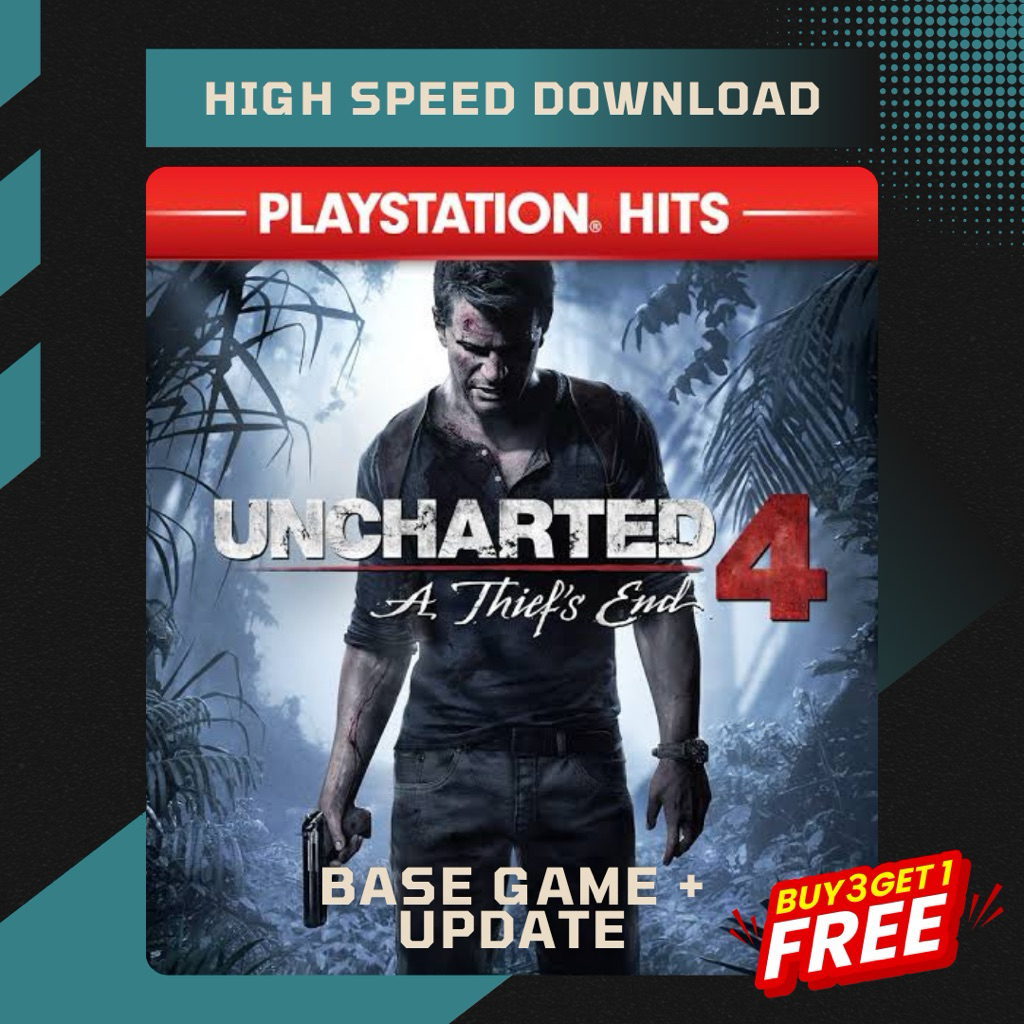 Jual Uncharted 4 A Thiefs End – Game PS4 HEN Digital (Format PKG ...