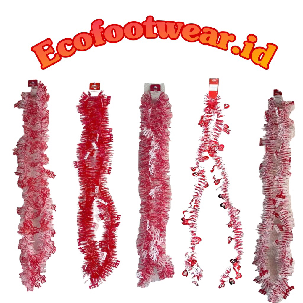 Jual Slinger merah putih premium 3D dirgahayu slinger 5 cm dekorasi 17 ...