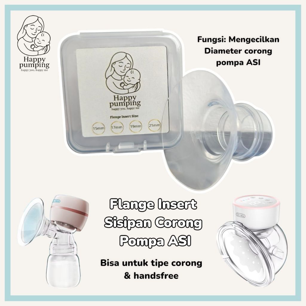 Jual Flange Insert Pompa Asi / Sisipan Corong Pompa ASI / Insert Pompa ...