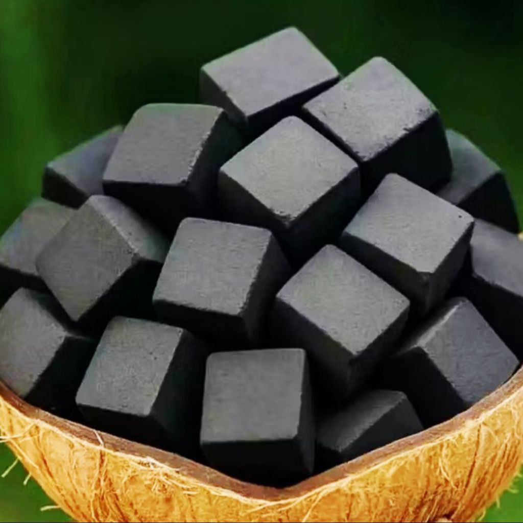 Jual Arang Briket Batok Kelapa 1kg isi 36pcs untuk BBQ / Arang Batok ...
