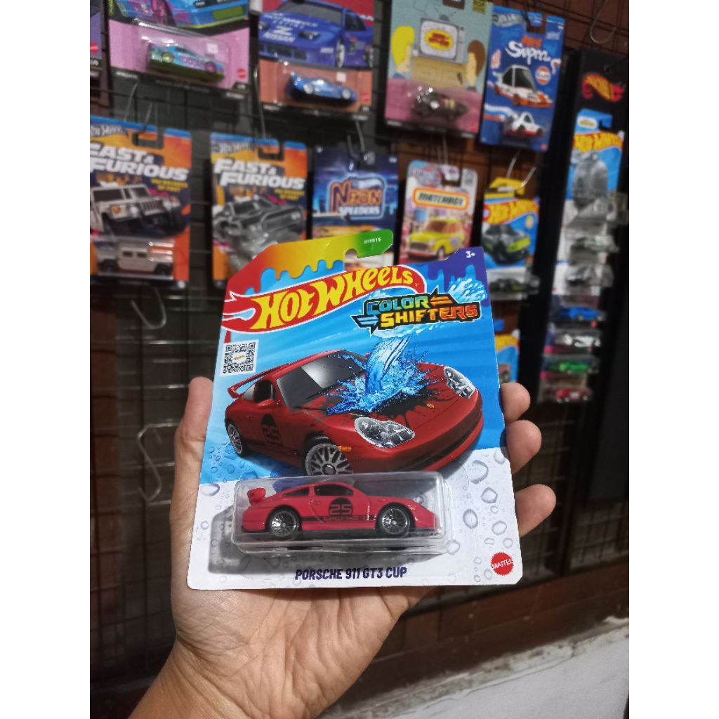 Jual Hot Wheels Porsche 911 GT3 Cup Color Shifters | Shopee Indonesia