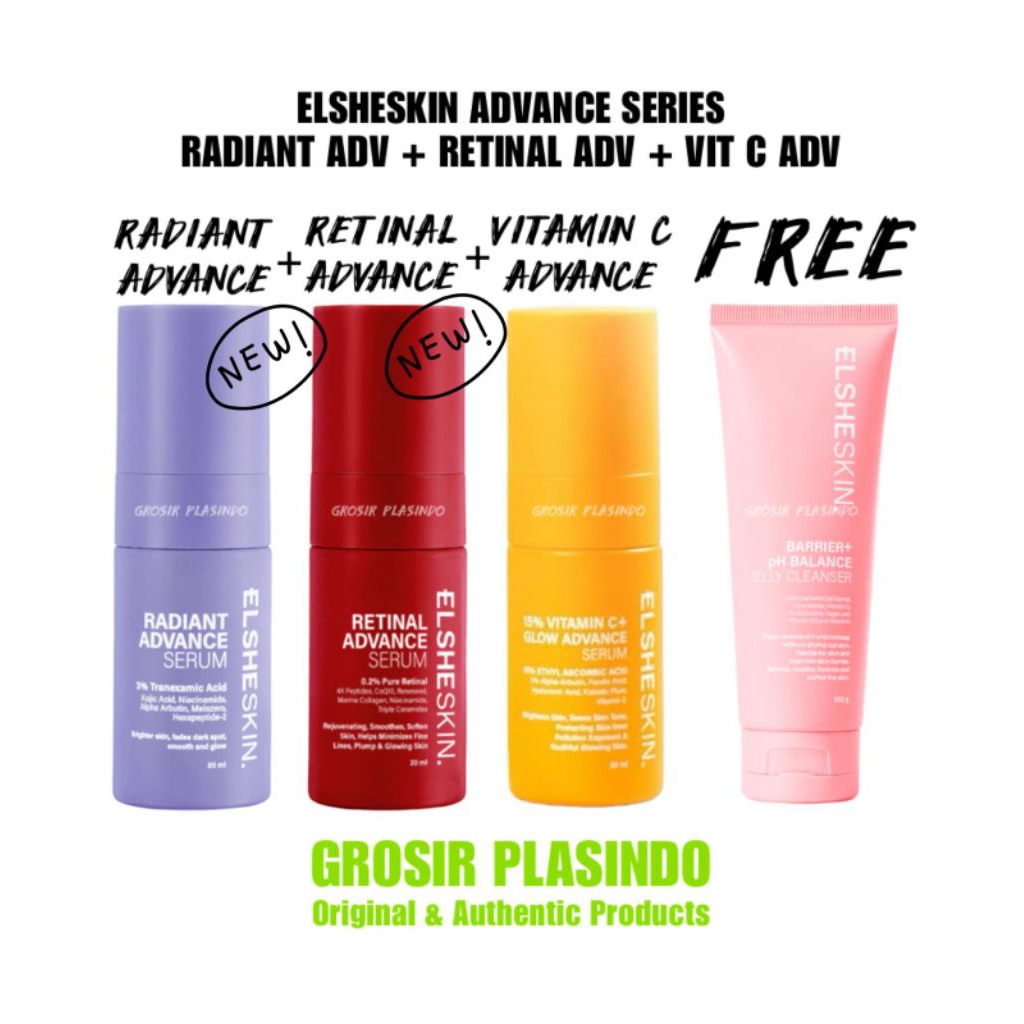 Jual [DIJAMIN ORIGINAL] [Radiant Glow Moisturizer] ELSHESKIN RETINAL ...