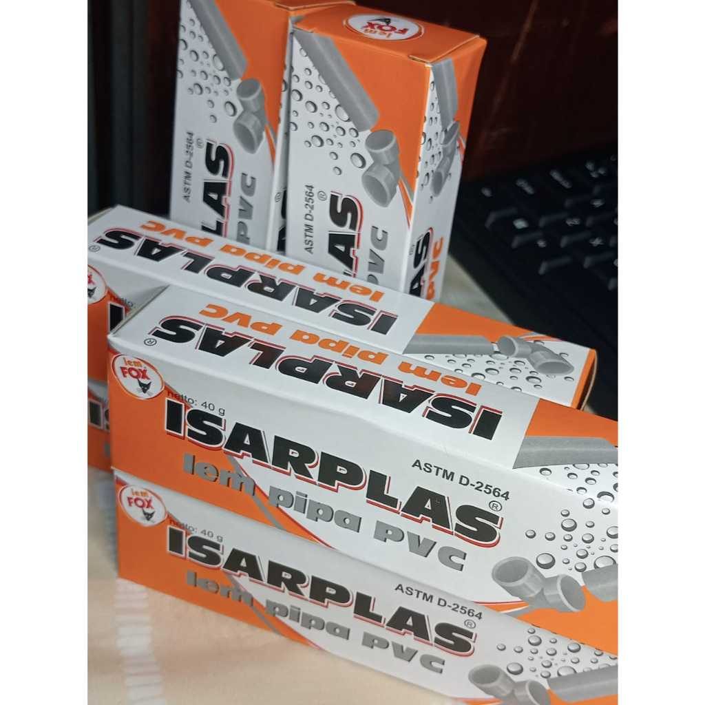 Jual Perekat ISARPLAS Lem Pipa Pvc by FOX Best Sellerr!!! | Shopee ...