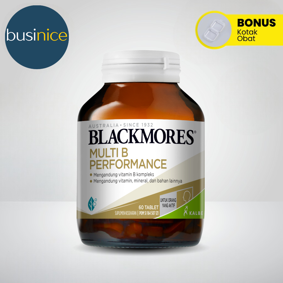 Jual Blackmores Multi B Performance BPOM Kalbe 60 Tablet | Shopee Indonesia