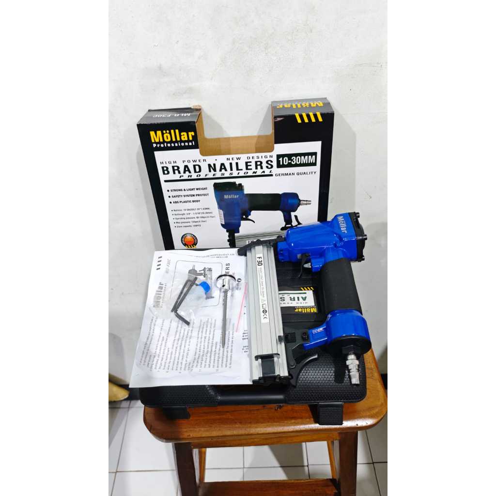 Jual Gen 3 Mollar F30 Air Nailer - Pneumatic Nailer - Stapler Gun ...