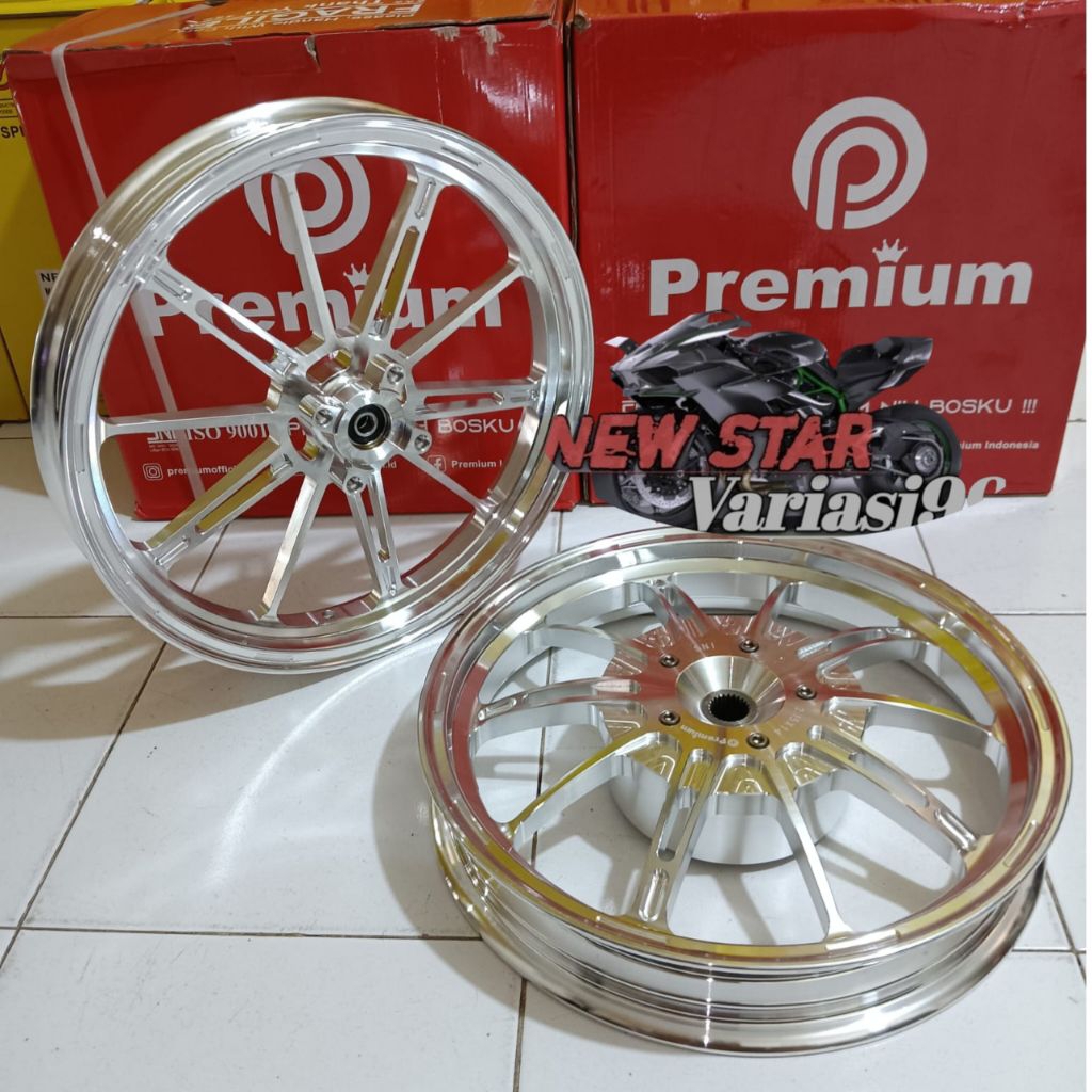 Jual VELG VND VD PREMIUM P10/ PALANG 10 RING 14 NEW SERIES BEAT SCOOPY VARIO 110 125 150 160 UK ...