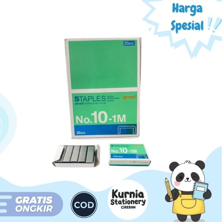 Jual Isi Steples Kecil Joyko No.10 Refill Stapler (Satuan) | Shopee ...