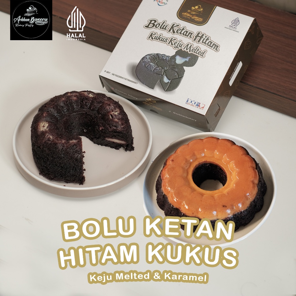 Jual Bolu Ketan Hitam Keju Lumer Bolu Ketan Keju Karamel Viral Arkhan ...