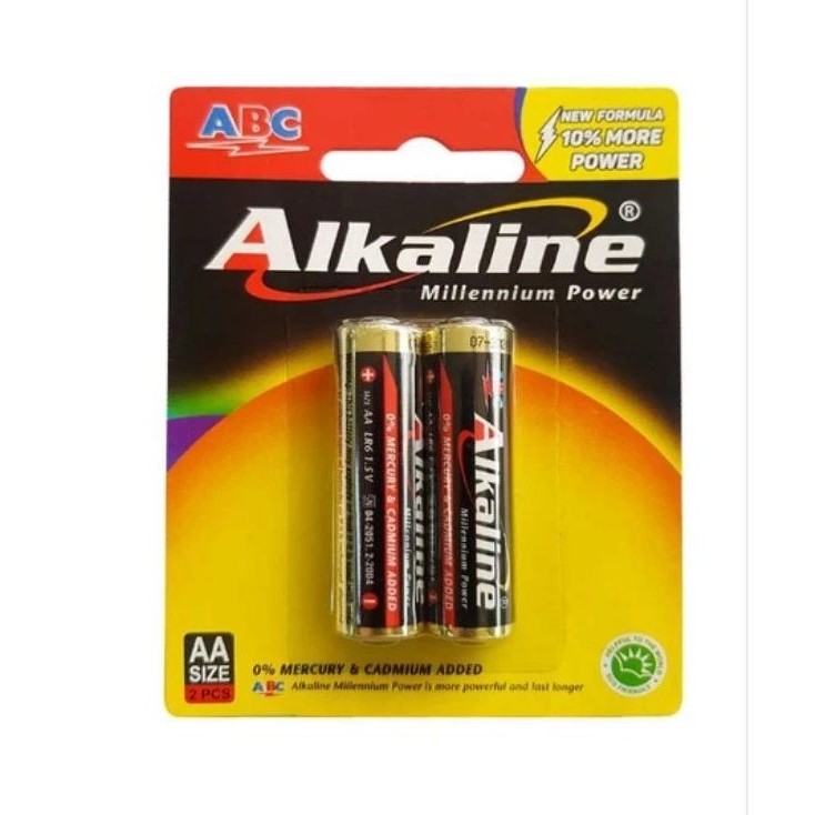 Jual ABC ALKALINE Baterai AA & AAA / Battery Alkaline | Shopee Indonesia