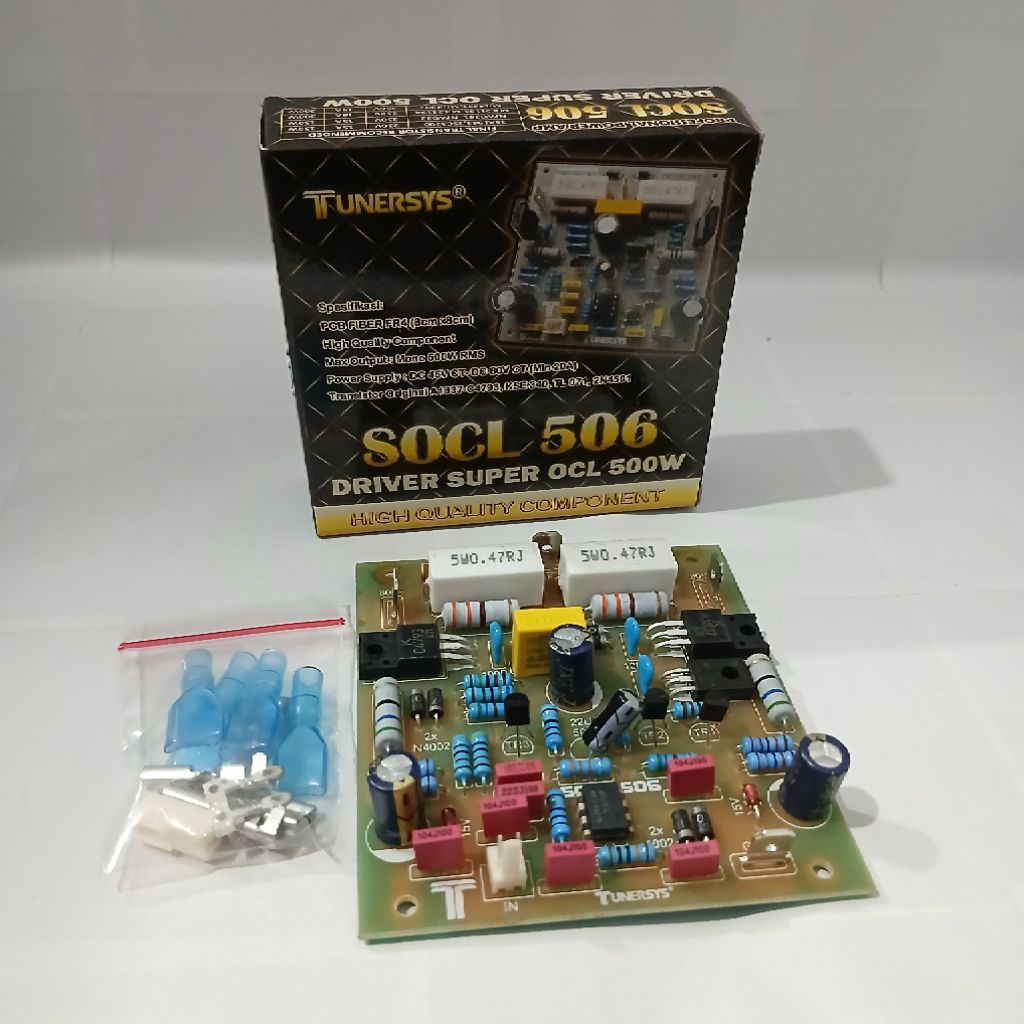 Jual Kit Driver Power SOCL 506 Tunersys, Driver POwer Super OCL 506 Tunersys 500 Watt ORIGINAL ...