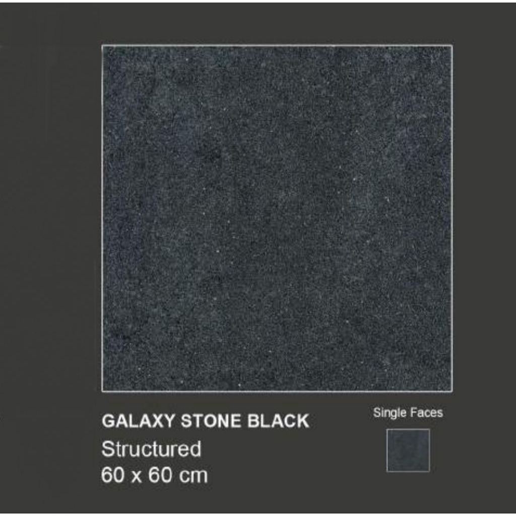 Jual GRANIT MEREK VALENTINO GRESS TYPE GALAXY STONE BLACK UKURAN 60X60 ...