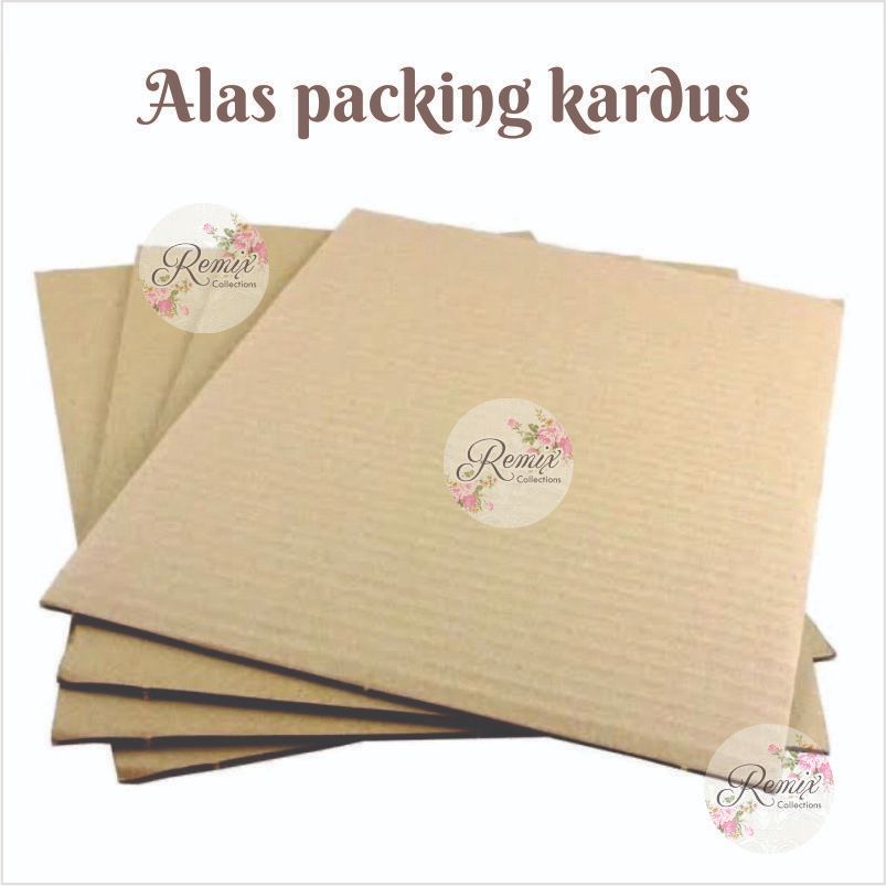 Jual Alas kardus untuk packing stiker | Shopee Indonesia
