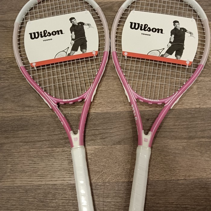 Jual Raket Tenis Wilson Burn Pink Sakura Ladies Racket Dewasa Wilson ...