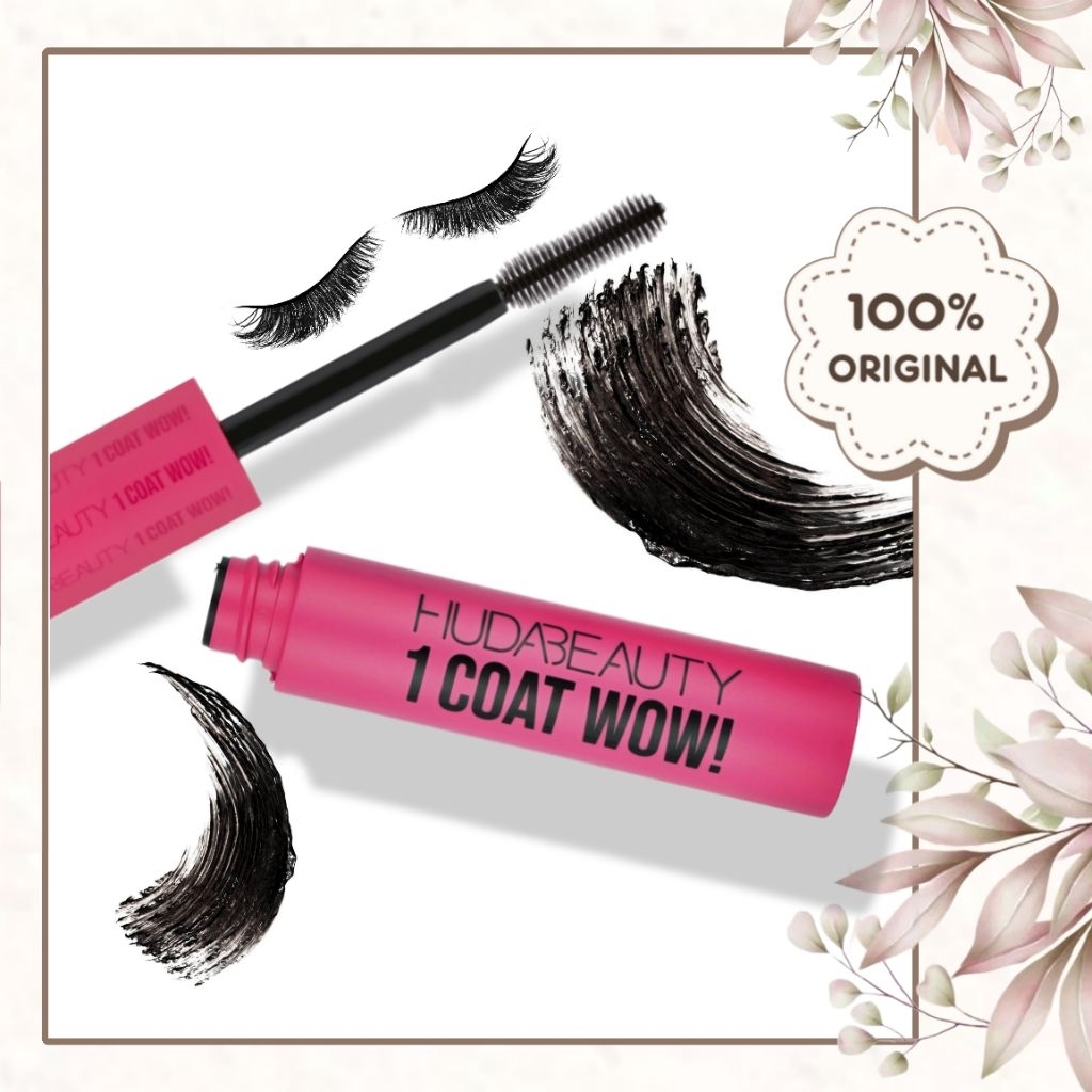 Jual HUDA BEAUTY 1 Coat Wow! Extra Volumizing & Lifting Mascara Maskara ...