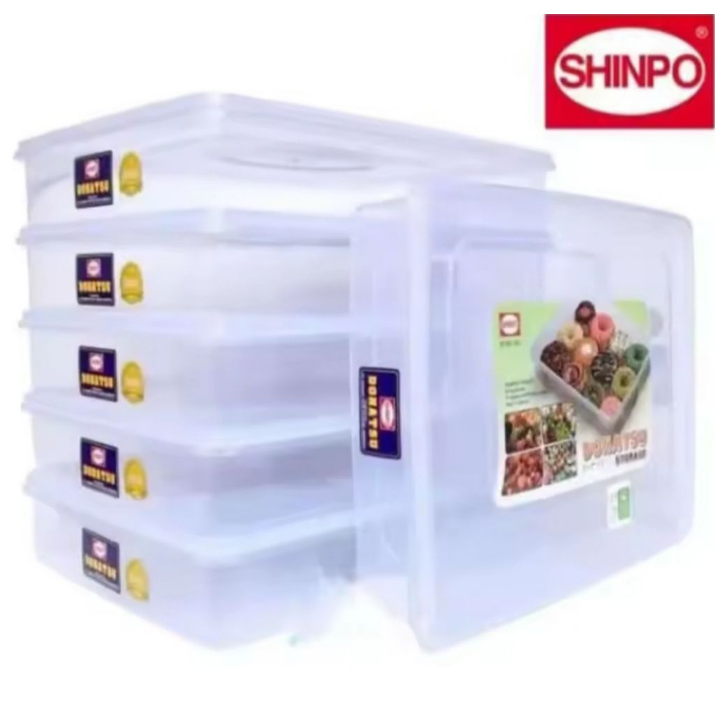 Jual Tempat Donat Box - donatsu shinpo- boox tempat makanan serbaguna ...