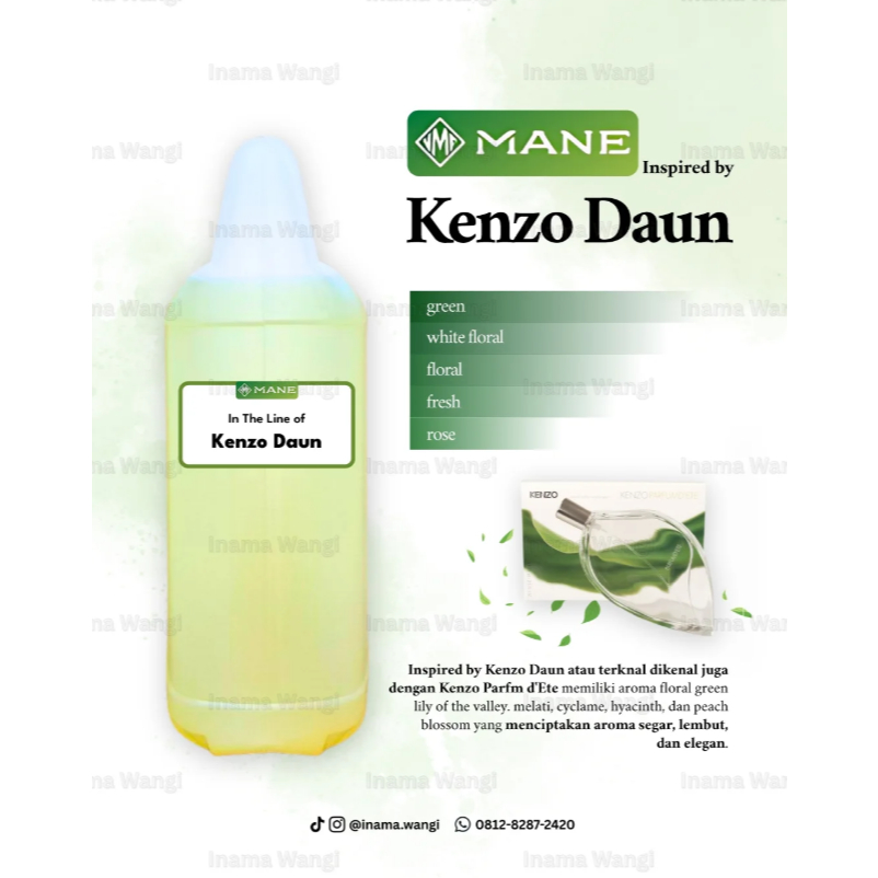 Jual MANE INSPIRED BY Kenzo Daun ( 100 ML,50 ML) | Shopee Indonesia