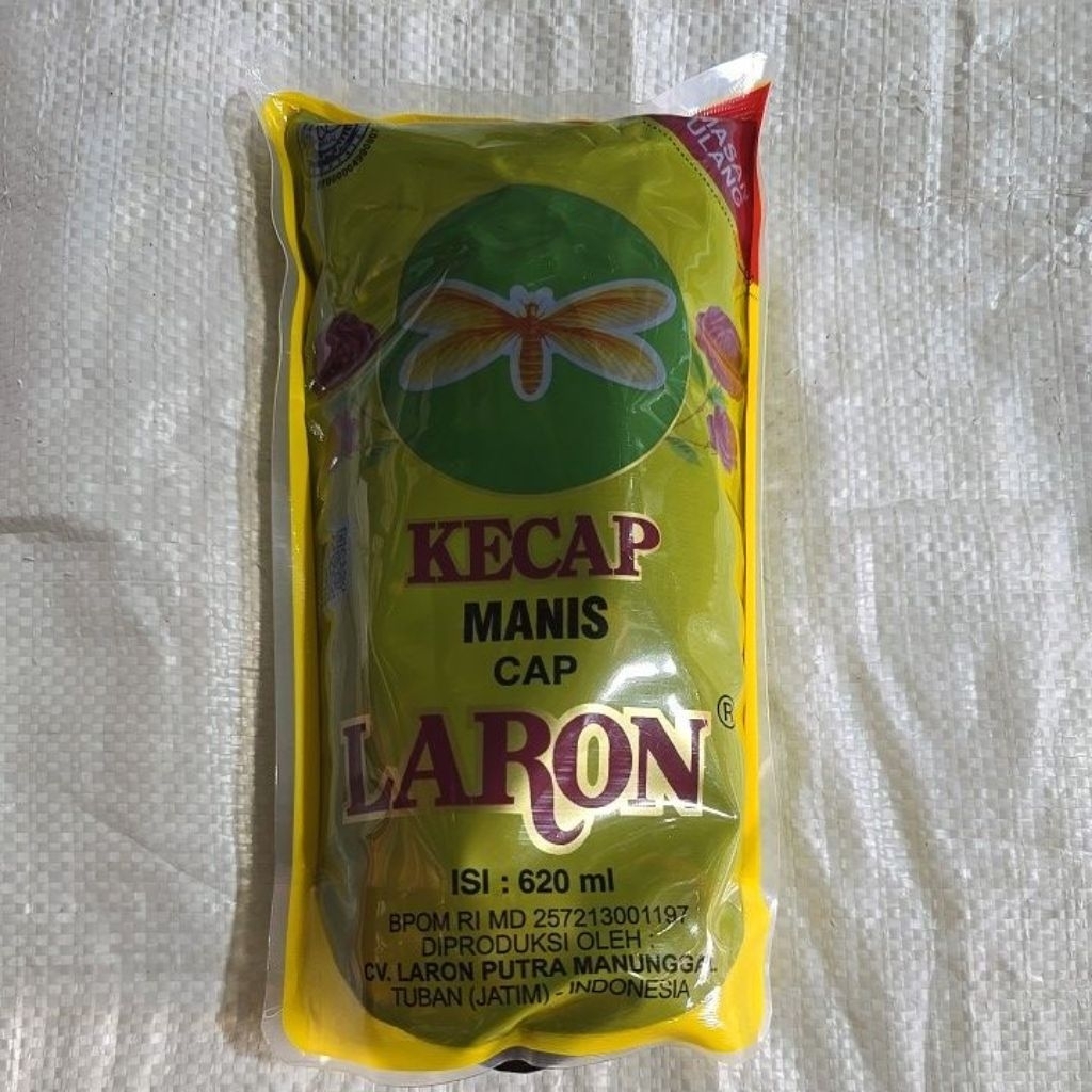Jual Kecap manis cap laron 620ml ( LARON BESAR ) | Shopee Indonesia