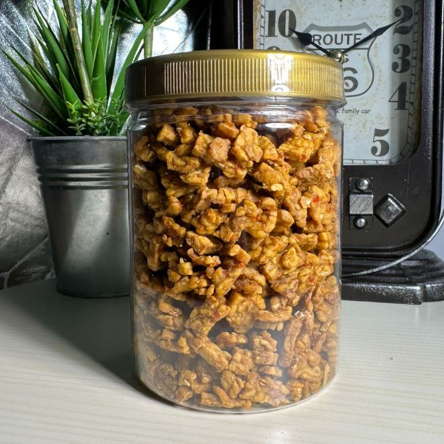 Jual TEMPE OREK RENYAH POLOS/KACANG KEMASAN TOPLES 300 GRAM | Shopee ...