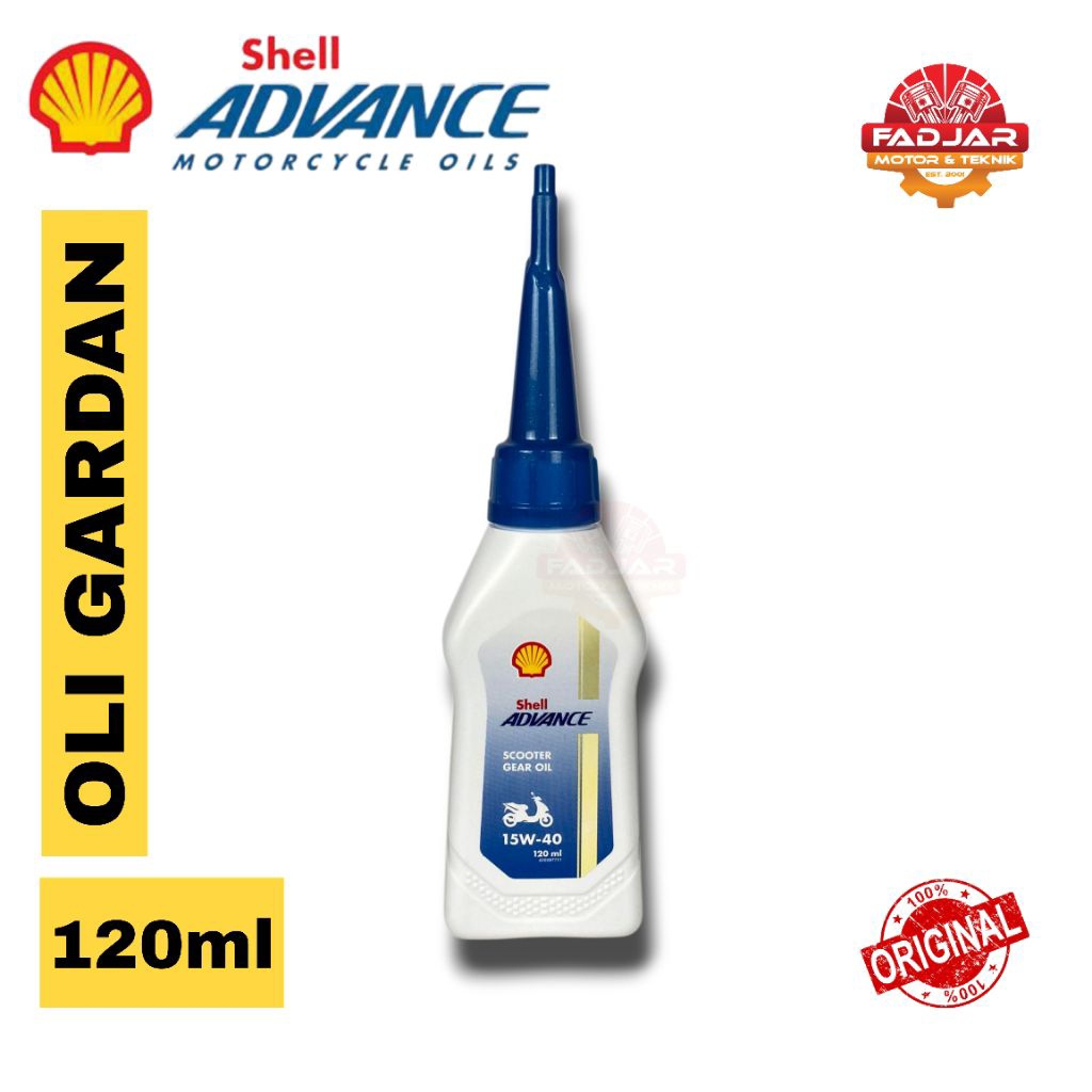 Jual Shell Oli Gardan Matic 15W-40 120ml Original | Shopee Indonesia