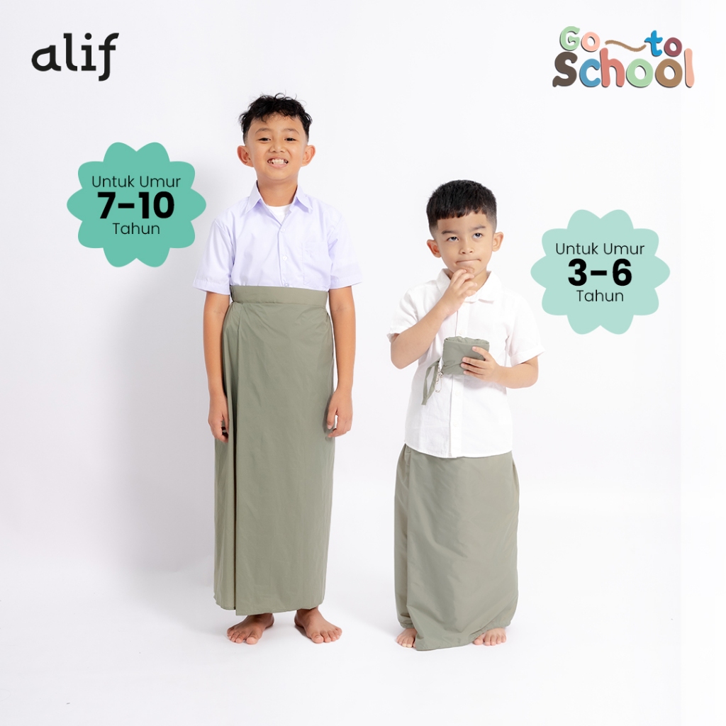 Jual Alif Modern Wear - Sarung Instan Anak Parasut Premium Korea Travel ...