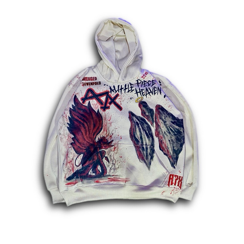 Jual BOXY HOODIE A7X CUSTOM VERS 06 | Shopee Indonesia