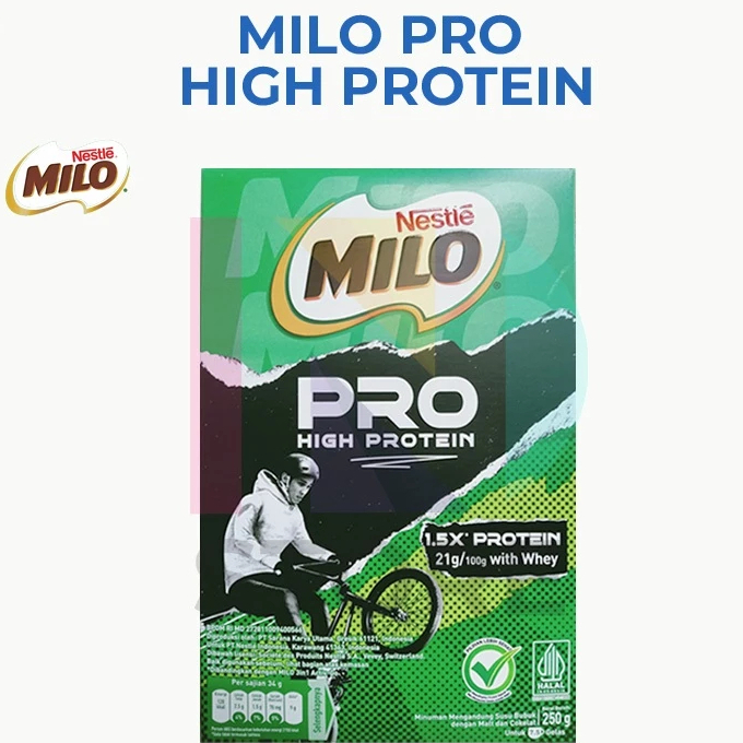 Jual MILO PRO PROTEIN POWDER | Kemasan 250g | Siap Memberimu Energi ...