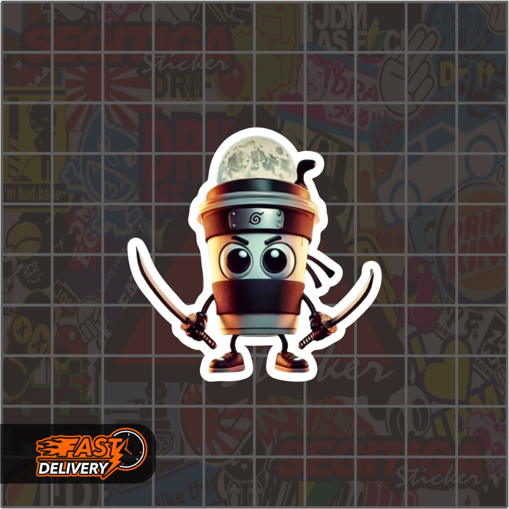 Jual Sticker Anomali Cappucino Assassino Ukuran 5 x 5 Cm | Shopee Indonesia