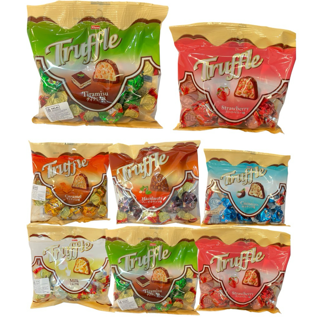 Jual Cokelat Arab Elvan Truffle 115g Chocolate Truffle Turki BPOM Halal ...
