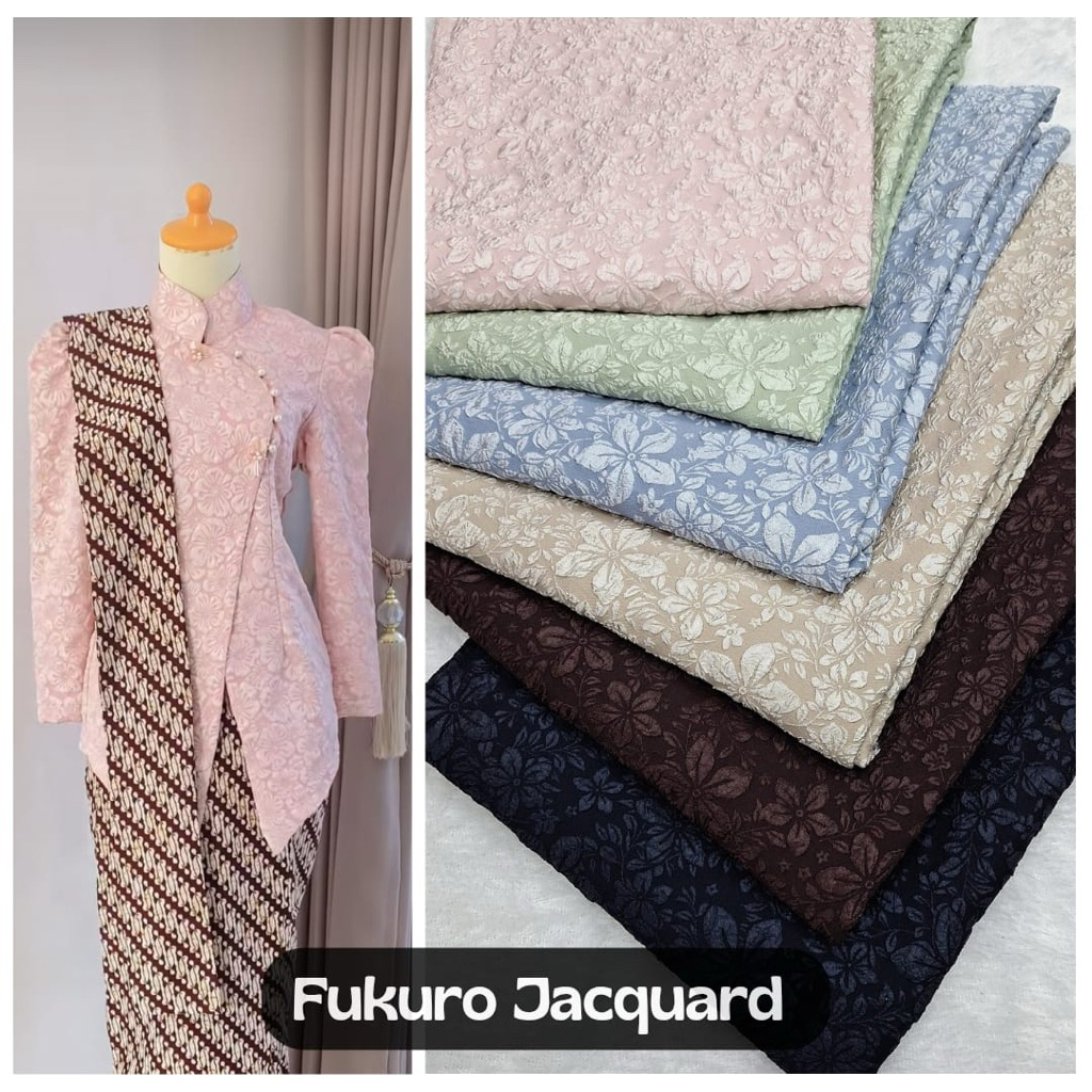 Jual BAHAN JAGUAR KAIN JAGUAR BAHAN GAUN BAHAN GAUN DRES JANGGAN FUKURO ...