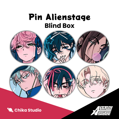 Jual [Alien Stage Fan Merchandise] Pin Button Peniti Alien Stage ...
